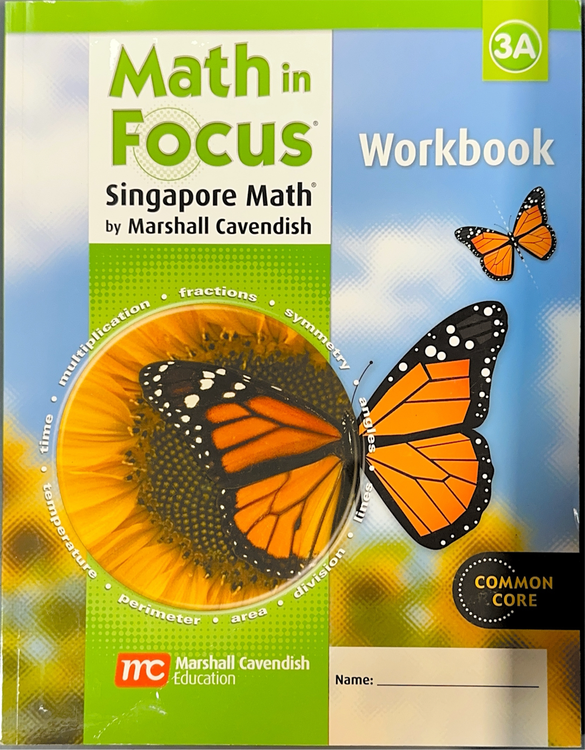 Math in Focus 3A Workbook