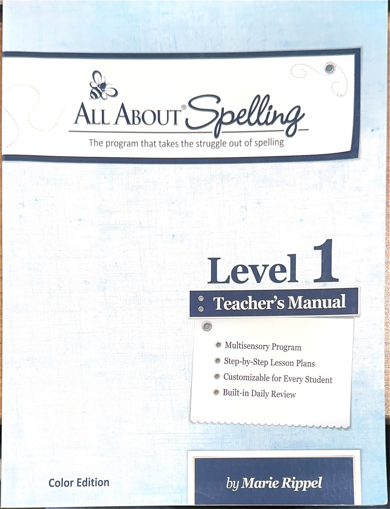 All About Spelling- Level 1 Teacher's Manual