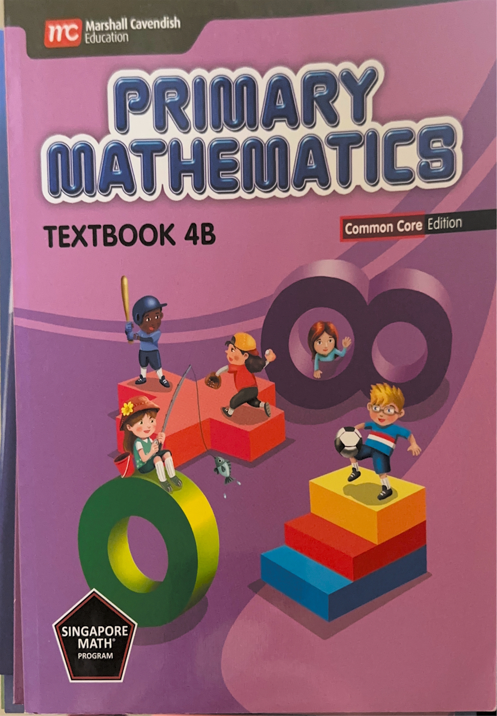 Primary Mathematics- Textbook 4B- Common Core Edition